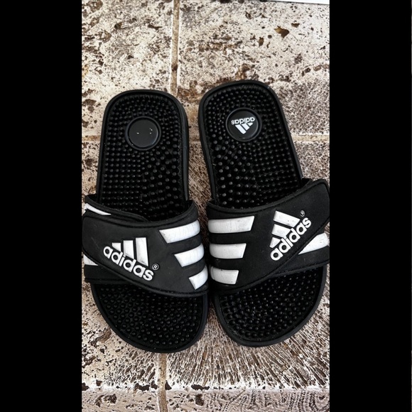 adidas | Shoes | Adidas Kid Boy Slides | Poshmark